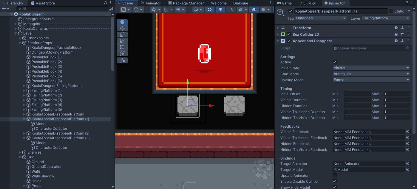 【TopDown Engine】KoalaDungeonを動かしてみよう | TopDown Engineを極める