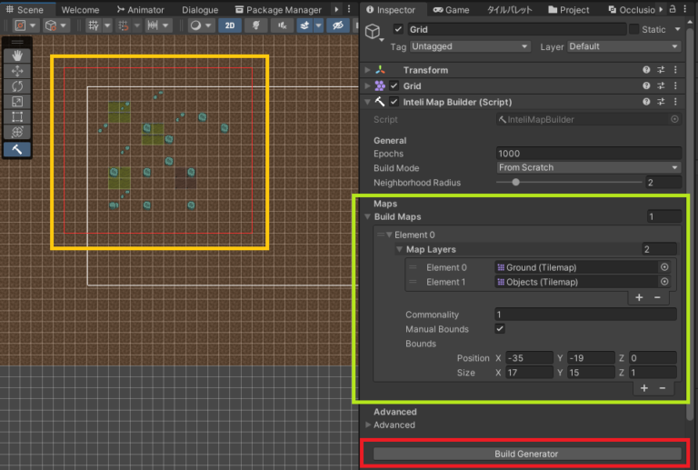 【InteliMap AI Tilemap Generator】の使い方 | TopDown Engineを極める